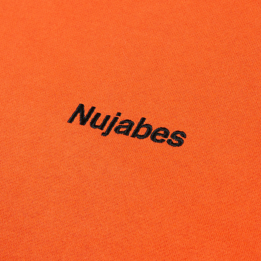 Nujabes Small Logo Hoodie Orange Yen Town Market