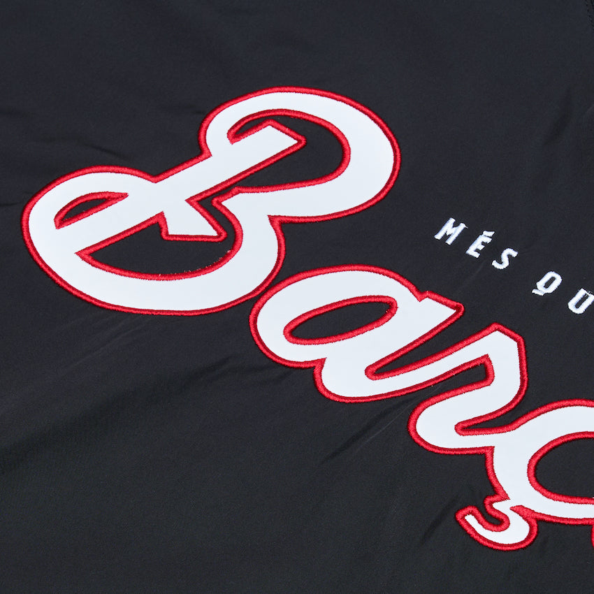 BARÇA Script Logo Nylon Piste - Black – YEN TOWN MARKET